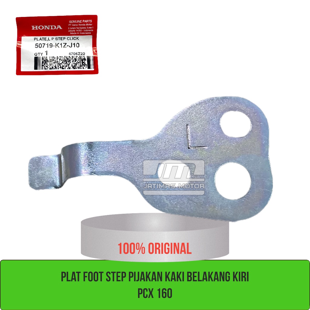 Jual Plat foot step pijakan kaki belakang kanan kiri pcx 160 50718-K1Z-J10 50719-K1Z-J10 ...
