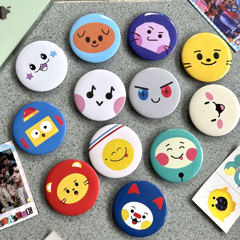 Jual TRUZ TREASURE PIN BUTTON BIG 5,8cm | Shopee Indonesia