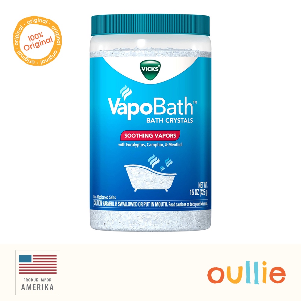 Jual Vicks Vapo Bath Non-Medicated Bath Crystals | Shopee Indonesia