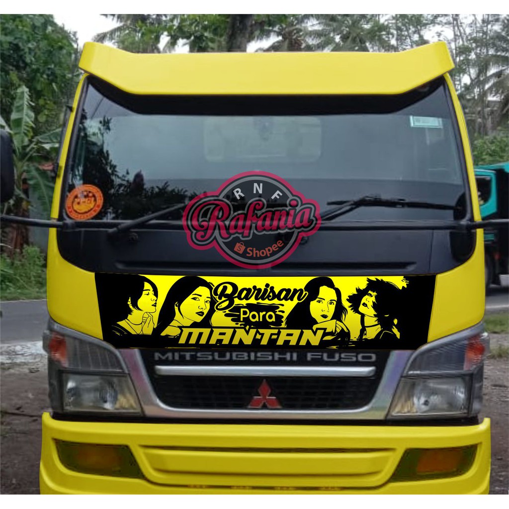 Jual STICKER KABIN CANTER TRUCK BARISAN PARA MANTAN PART 1 | Shopee ...
