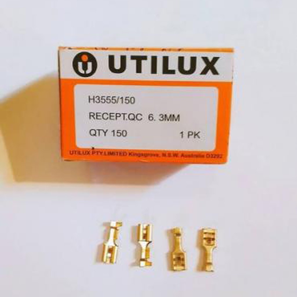 Jual Terminal Skun Utilux Gepeng / Terminal Utilux Gepeng Female H-3555 ...