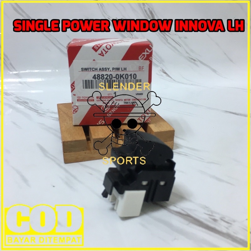 Jual SWITCH SINGLE SAKLAR POWER WINDOW INNOVA - ANAK SAKLAR POWER ...