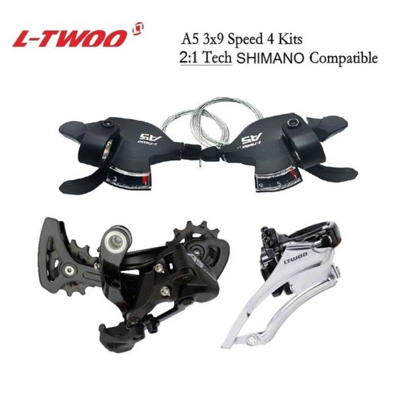 Jual fd ltwoo shifter 9 speed rd ltwoo fd ltwoo set A5 | Shopee Indonesia