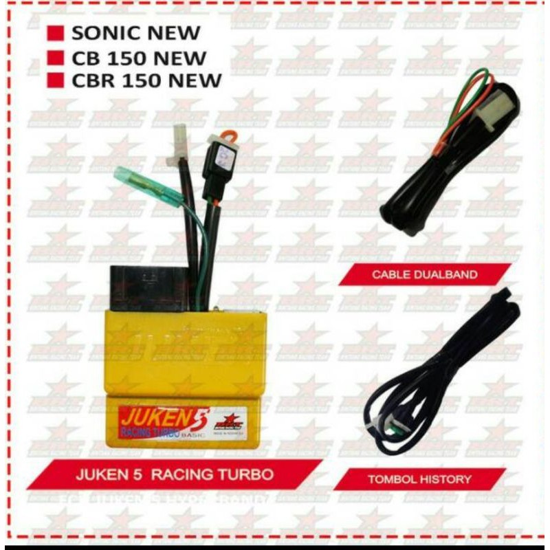 Jual ECU BRT Juken 5 Basic Sonic New / CB 150 R New / CBR 150 / Supra ...