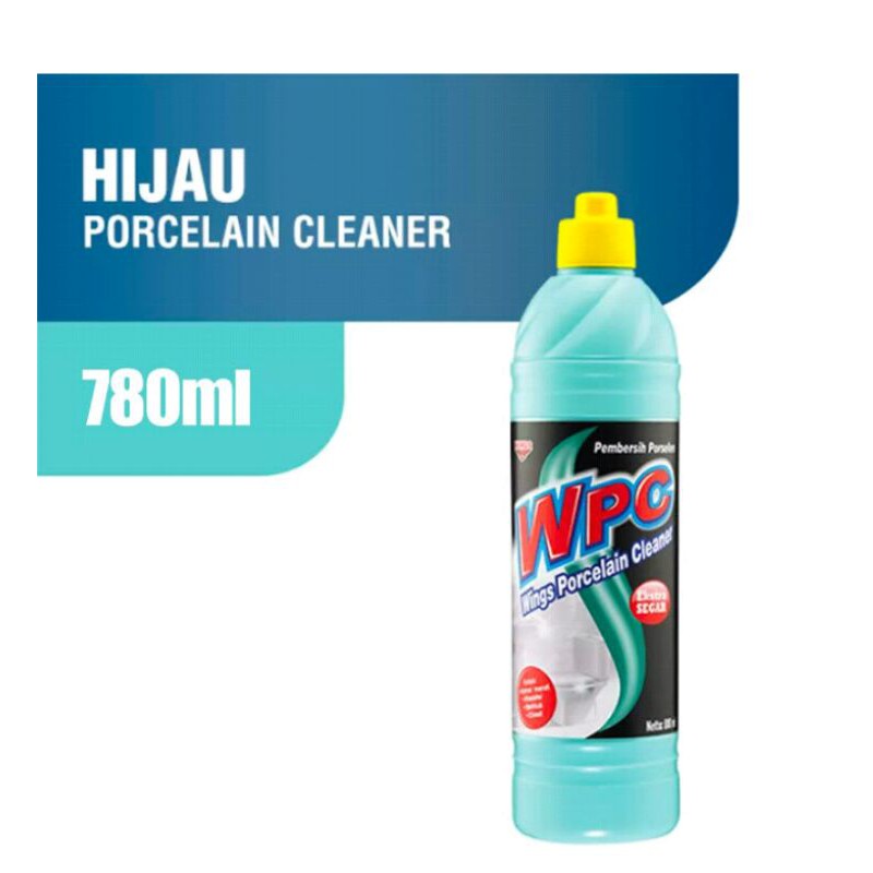 Jual WPC pembersih porselen hijau botol 780ml | Shopee Indonesia