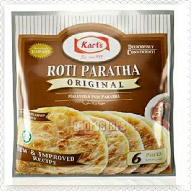 Jual KART'S ROTI PARATHA ORIGINAL ISI 5 | Shopee Indonesia