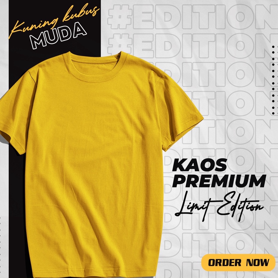 Jual Kaos Polos Hitam And Putih Cotton Combed Lengan Pendek Regular Fit Basic Kaos Hitam Kaos