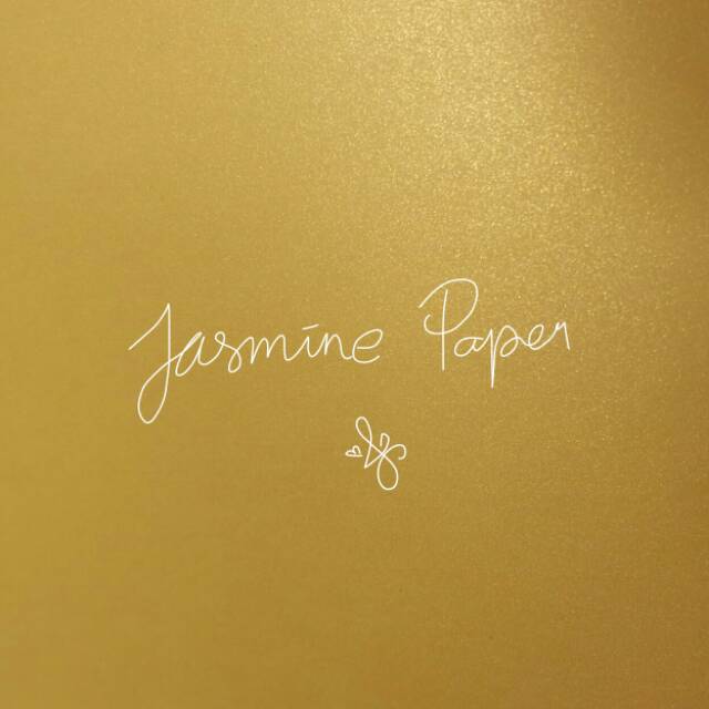 Jual [GOLD] JASMINE PAPER KERTAS UNDANGAN FANCY JASMIN | Shopee Indonesia
