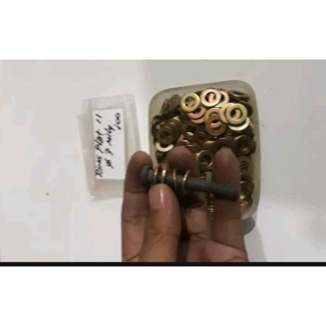 Jual ring plat 7mm untuk baud kunci 11 cocok buat crank case mesin ...