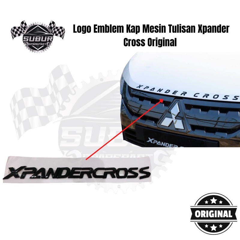 Jual Logo Emblem Tulisan Xpander Cross Original | Shopee Indonesia