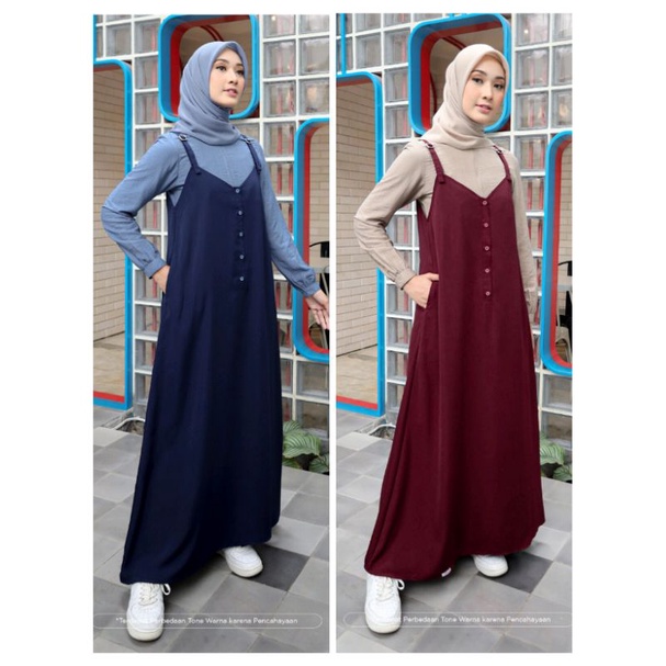 Jual OVERALL DAILY WANITA MIKHAYLA 04 ORIGINAL ETHICA FASHION DRESS ...