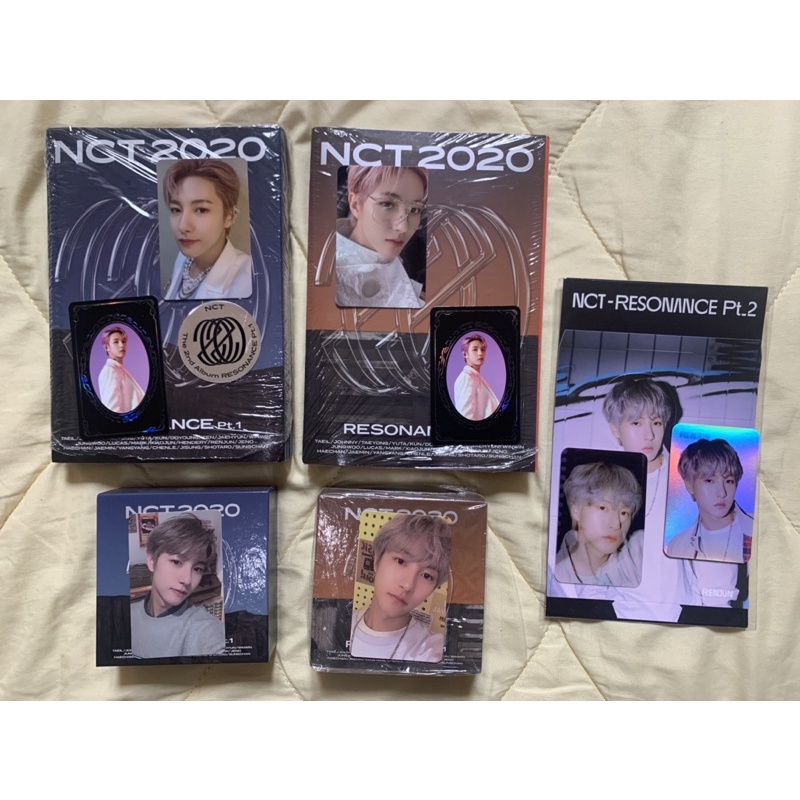 Jual NCT 2020 RESONANCE PT 1 PAST FUTURE KIHNO BENEFIT STANDEE RENJUN ...