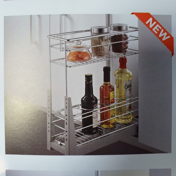 Jual VITCO SC 27316 SM - SLOW MOTION Rak Botol 2 Susun Gelas Bumbu ...