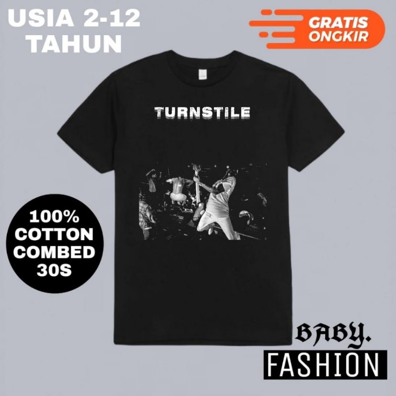 Jual KAOS BAJU ANAK TURNSTILE BAND METAL / TSHIRT ROCK MUSIC BABY KIDS ...