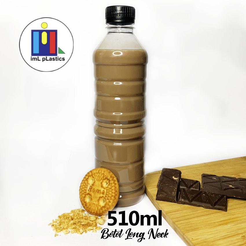 Jual BOTOL PLASTIK 510 ml / Botol Sinom / Es Tebu + Tutup LN - 1 pcs ...