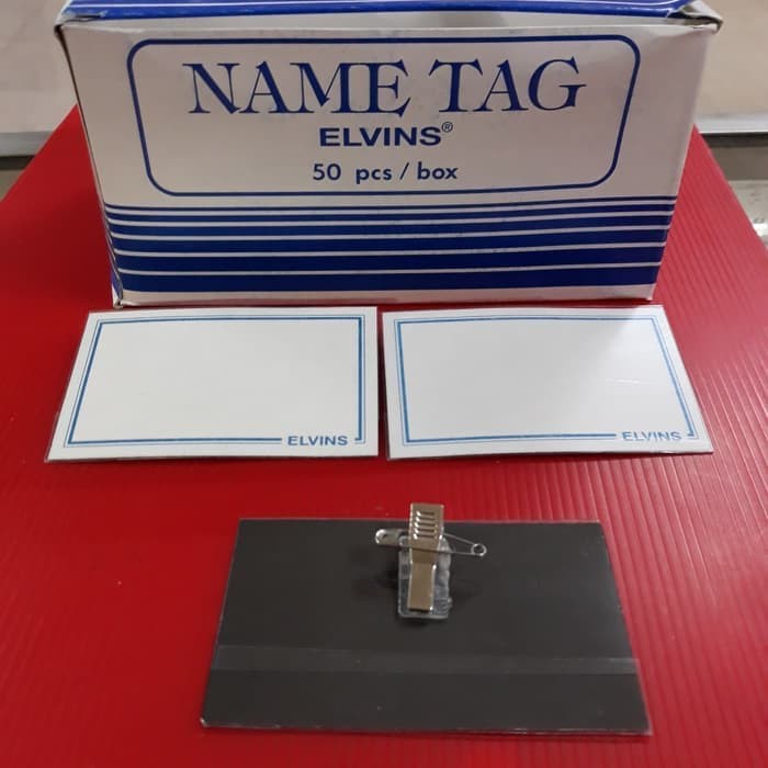 Jual Name Tag jepit | Shopee Indonesia