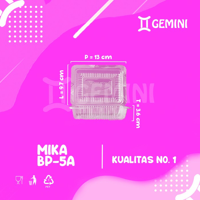 Jual MIKA BENING BP BP 5A / MIKA BP 5B / MIKA CATERING / MIKA BOX NASI ...