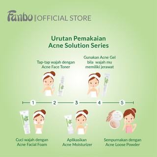 Jual Fanbo Acne Solution Loose Powder - 02 Translucent - Bedak tabur ...