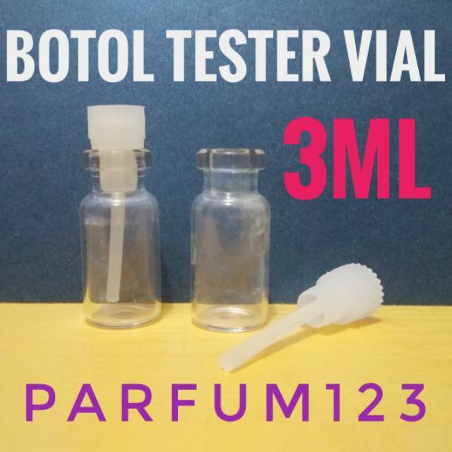 Jual Botol kaca sampel tester parfum 3ml botol parfum tester tola vial ...