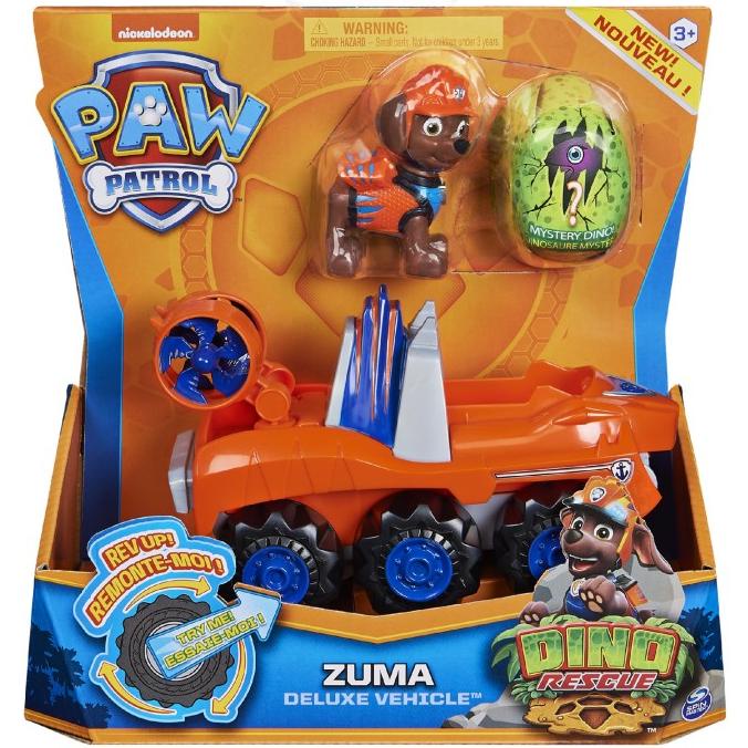 Jual PAW PATROL Dino Rescue Zuma Deluxe Rev Up Vehicle | Shopee Indonesia
