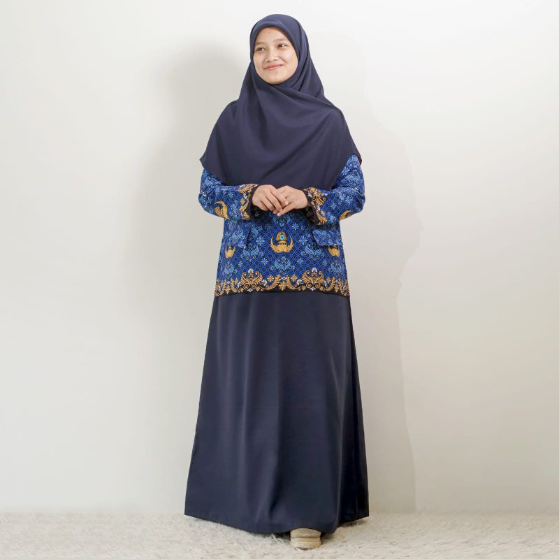 Jual Gamis Profesi PNS / Baju kantor syari / dress kerja By Hijab Alila ...