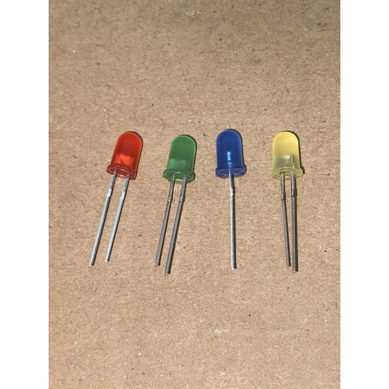 Jual led 5mm merah hijau kuning biru | Shopee Indonesia