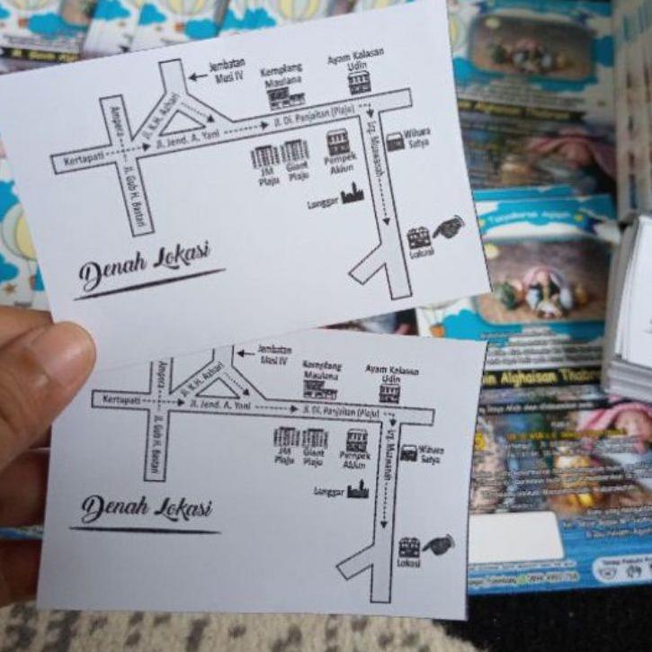 Jual Best HVHNT CETAK DENAH UNDANGAN HVS Q74 Ready | Shopee Indonesia