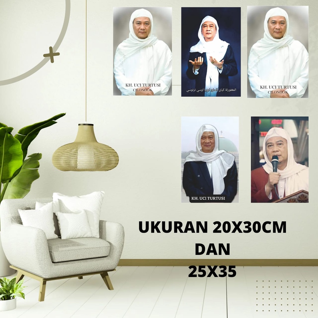 Jual FOTO ABAH UCI CILONGOK 20X30 DAN 25 X 35CM PLUS BINGKAI KAYU MDF ...
