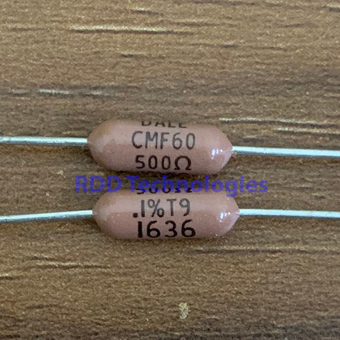 Jual Resistor Metal Film 500 Ohms 1 Watt 0.1% Vishay Dale | Shopee ...