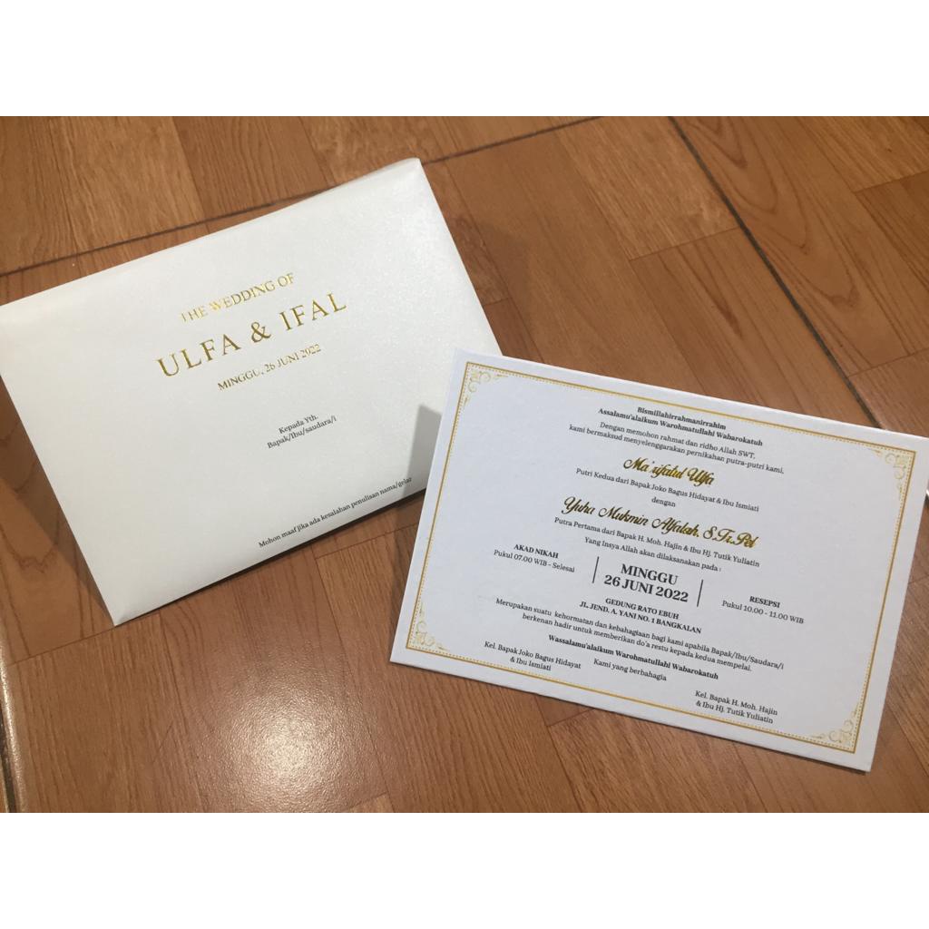 Jual Undangan Hard Cover Elegant | Shopee Indonesia