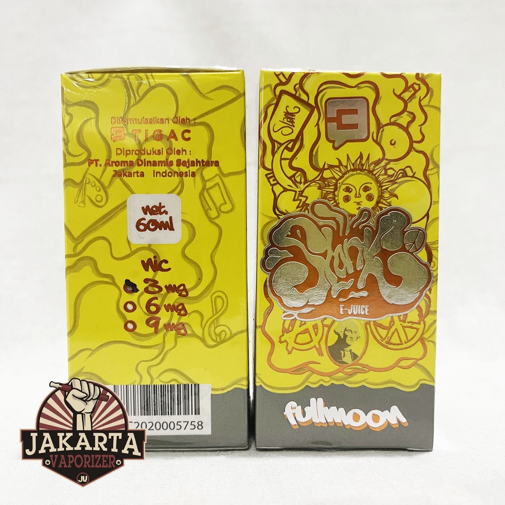 Jual SLANK V3 FULLMOON 60ML 3MG 6MG BY SLANK X TIGAC | Shopee Indonesia