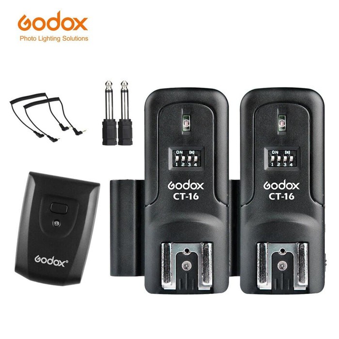 Jual Godox Trigger Universal CT-16 DUAL RECEIVER - Canon - Nikon Sony ...