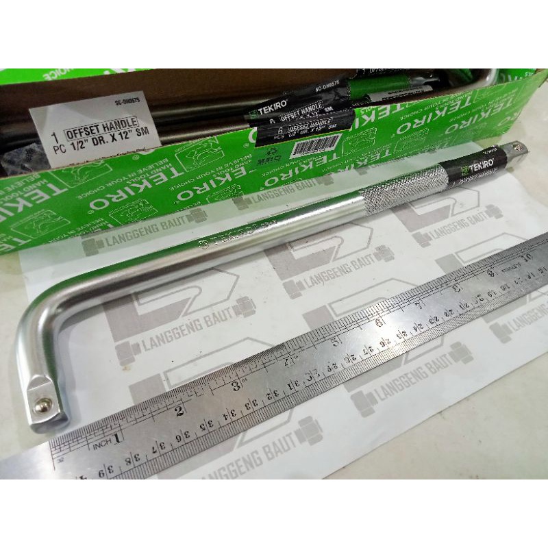 Jual Tekiro Original Gagang Sok L / Stang Shock 12" x 1/2" | Shopee ...