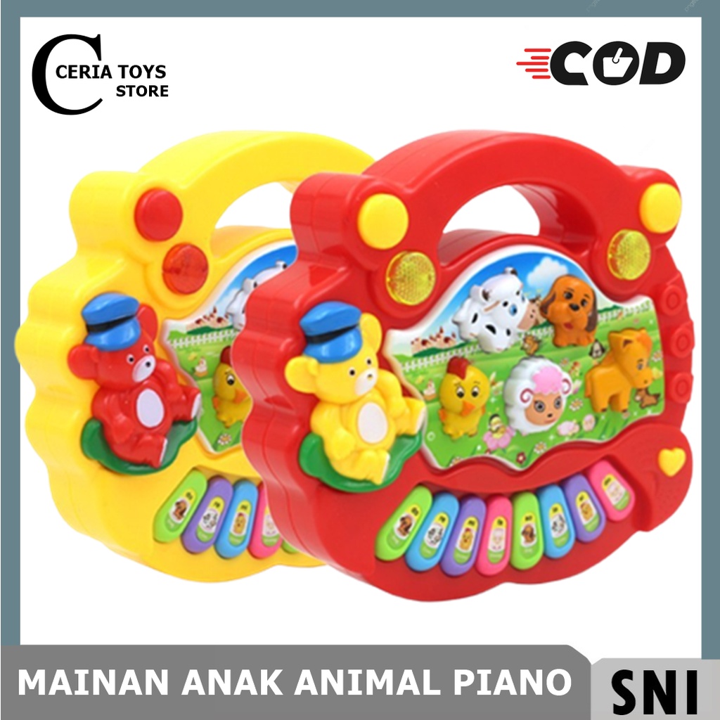 Jual MAINAN PIANO ANAK ANIMAL FARM PIANO MAINAN PIANO BAYI MUSIK DAN ...