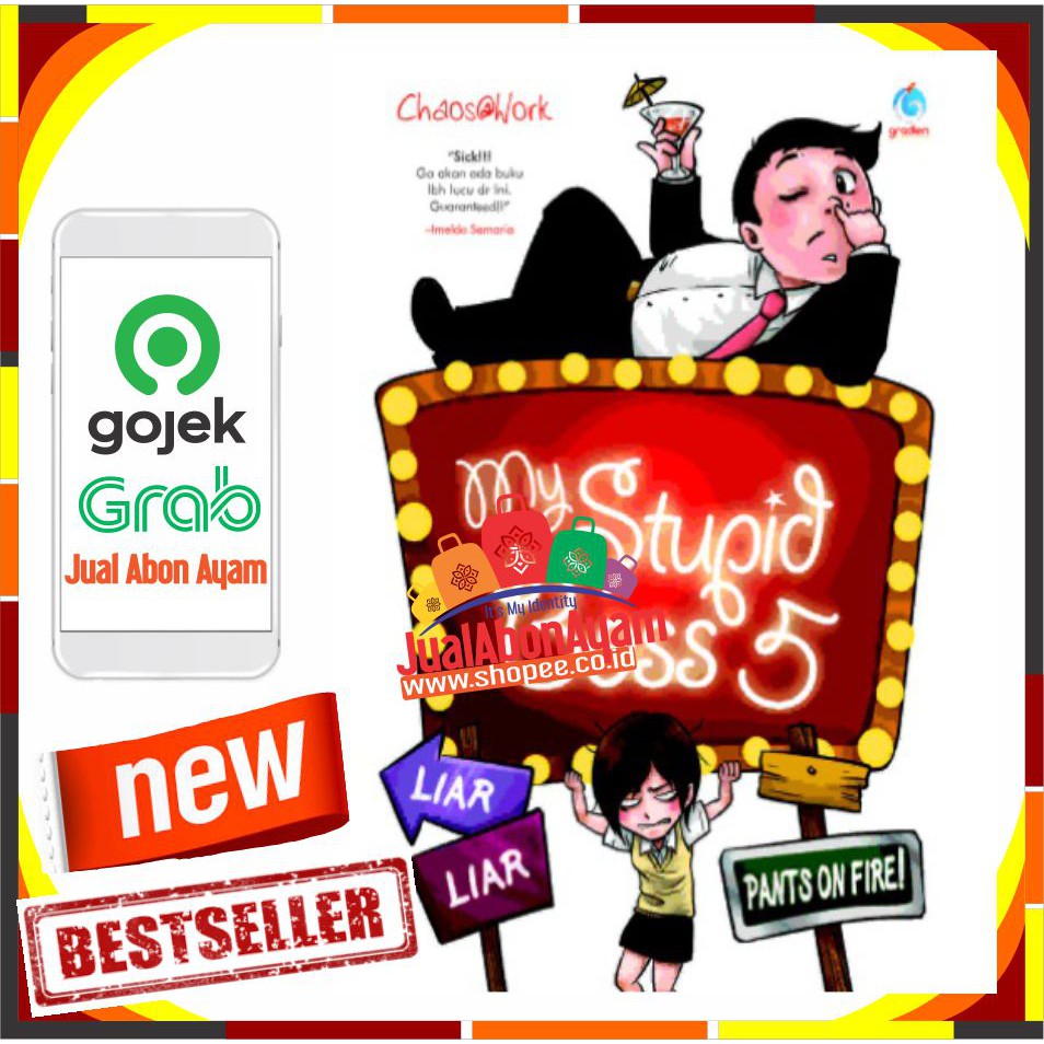 Jual NOVEL KOMEDI MSB 5 - CHAOS@WORK | Shopee Indonesia