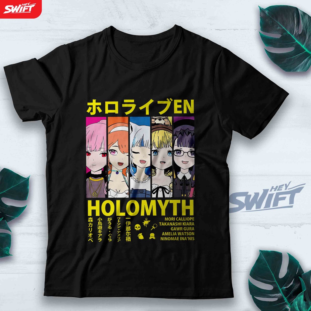 Jual KAOS Hololive EN Hololmyth Holo EN Gen 1 vtuber TSHIRT BAJU DISTRO ...