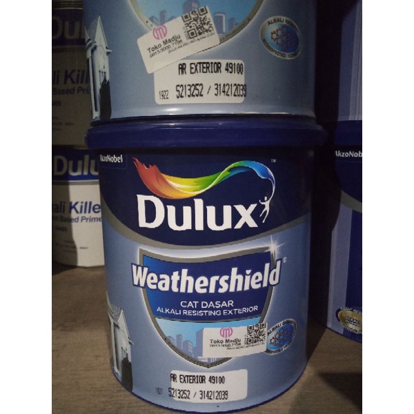 Jual Dulux Weathershield Cat Dasar Alkali Resisting Exterior 2 5liter