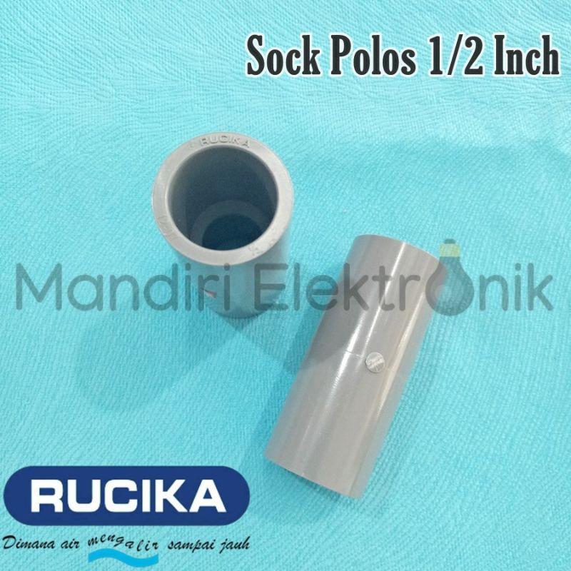 Jual Pipa Sock Polos 1/2 Inch Rucika | Shopee Indonesia
