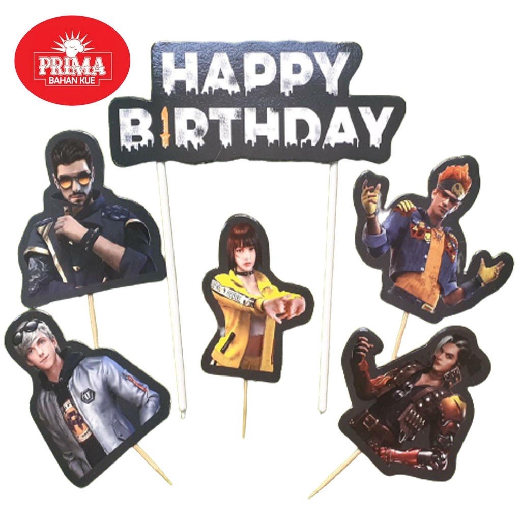 Jual TOPPER HB ISI 6 FREE FIRE | Shopee Indonesia