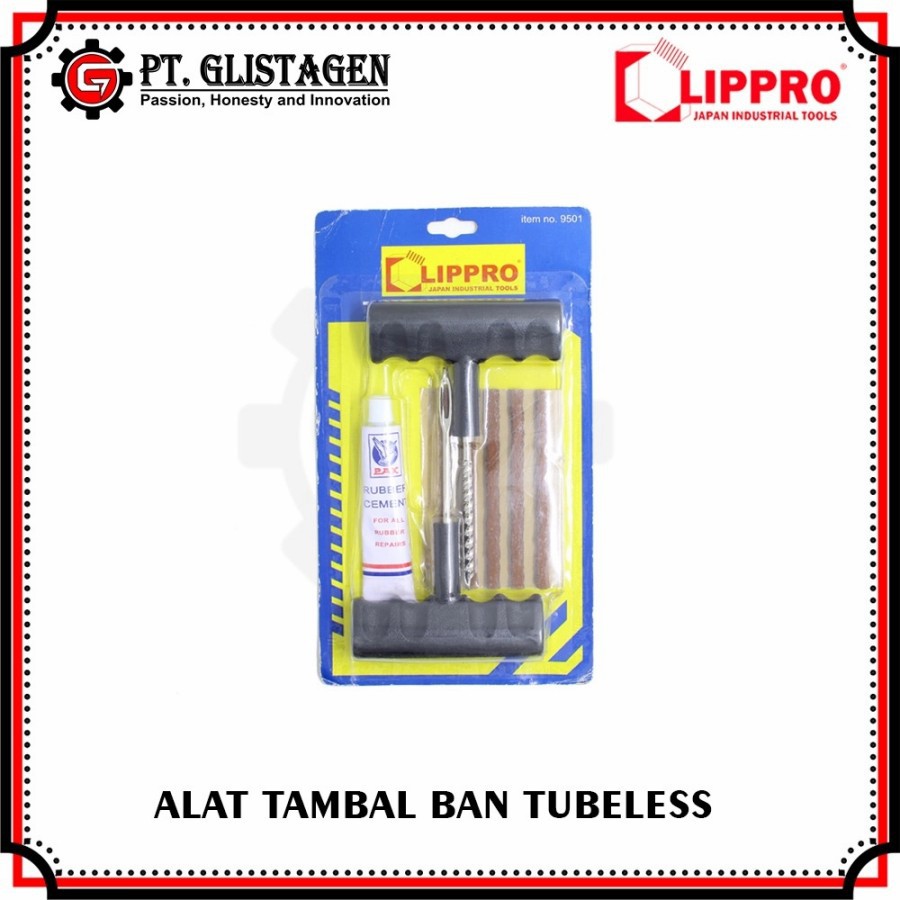 Jual Alat Tambal Ban Tubles Lengkap Emergency Tire Repair Kit Set ...
