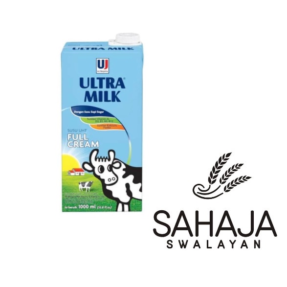 Jual Ultra Milk Full Cream Susu UHT 1000 mL | Shopee Indonesia