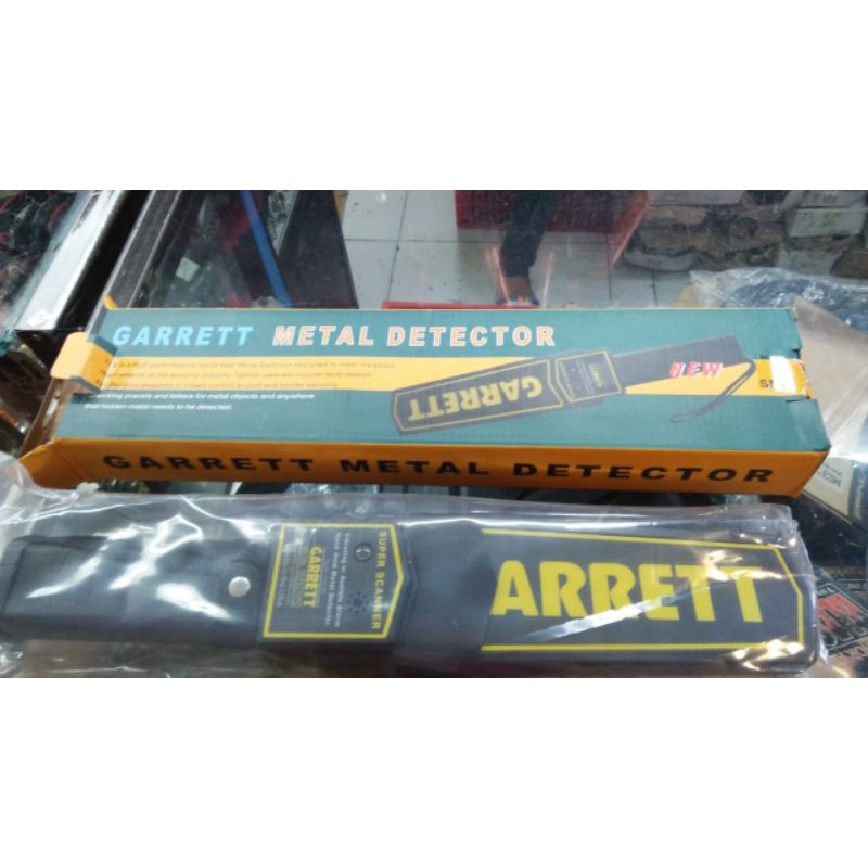 Jual Garret Metal Detector - Alat Sensor Deteksi Logam | Shopee Indonesia