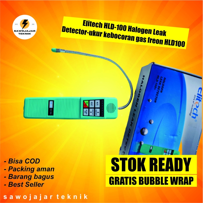 Jual Elitech HLD-100 Halogen Leak Detector-ukur kebocoran gas freon HLD100 | Shopee Indonesia