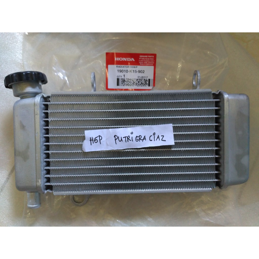 Jual RADIATOR CB150R OLD / CB 150 OLD ORI AHM / RADIATOR GRACIAZ ...