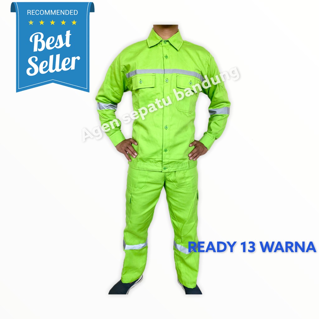 Jual Grosir Wearpack safety model setelan baju + celana Katelpak ...