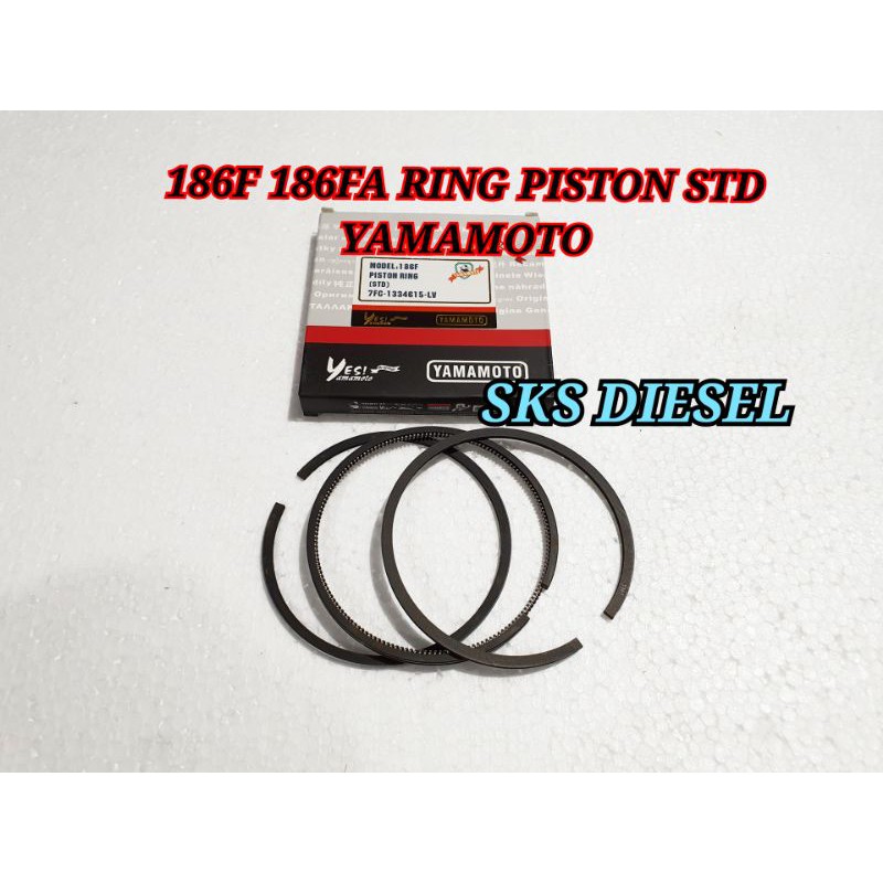 Jual 186F 186FA Ring Piston Seher Mesin Genset Diesel Silent Solar ...