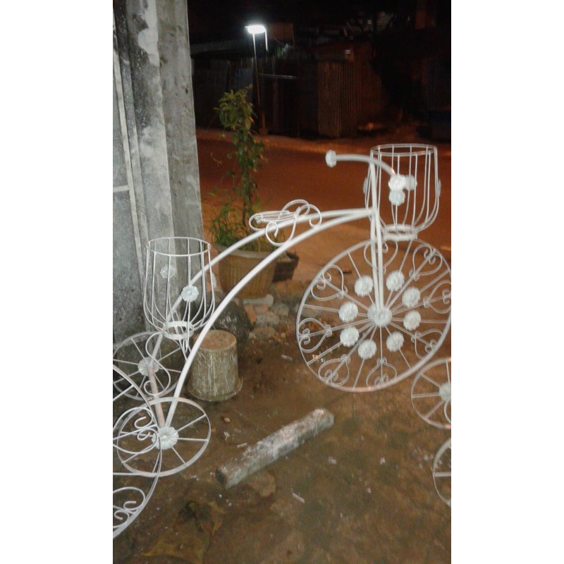Jual SEPEDA BESI DEKORASI / SEPEDA POT BUNGA | Shopee Indonesia