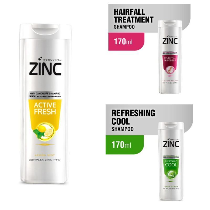 Jual Zinc Shampoo 170 ml | Shopee Indonesia