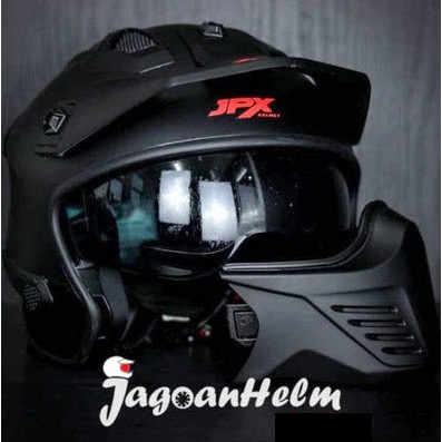 Jual JPX HELM MX726R SOLID | BLACK DOFF RED | CROSSOVER | MX726 R | MX 726R | 726 R | Shopee ...