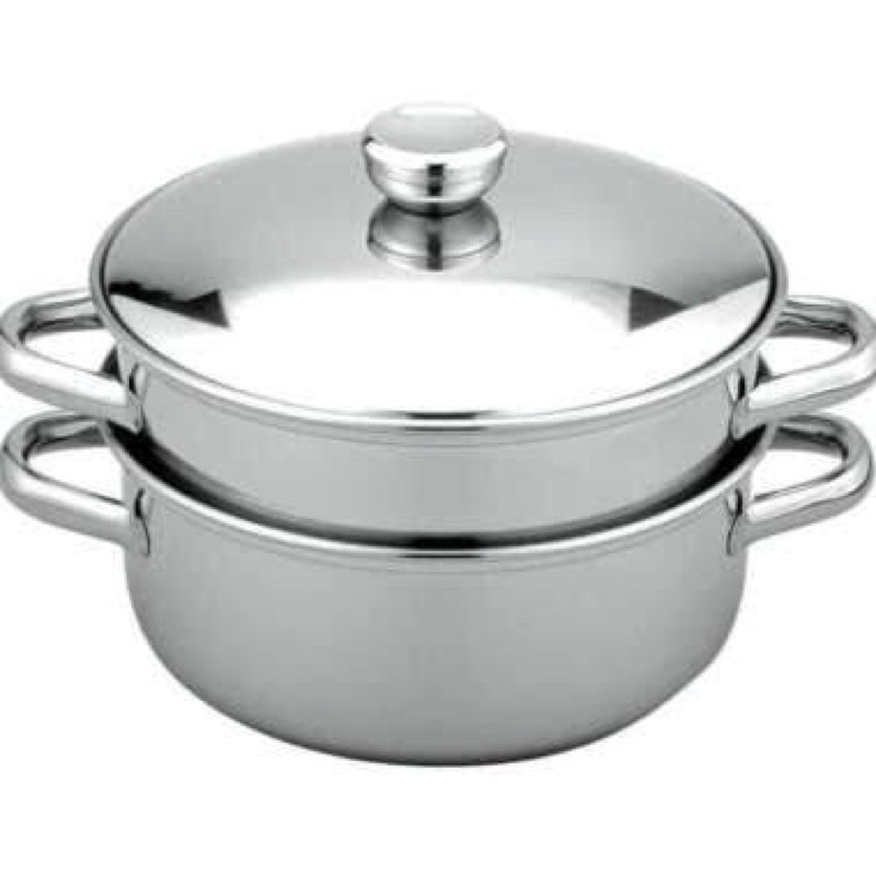 Jual PANCI KUKUS SUSUN 2 FULL STAINLESS STEAMER BIMA 26 CM | Shopee ...